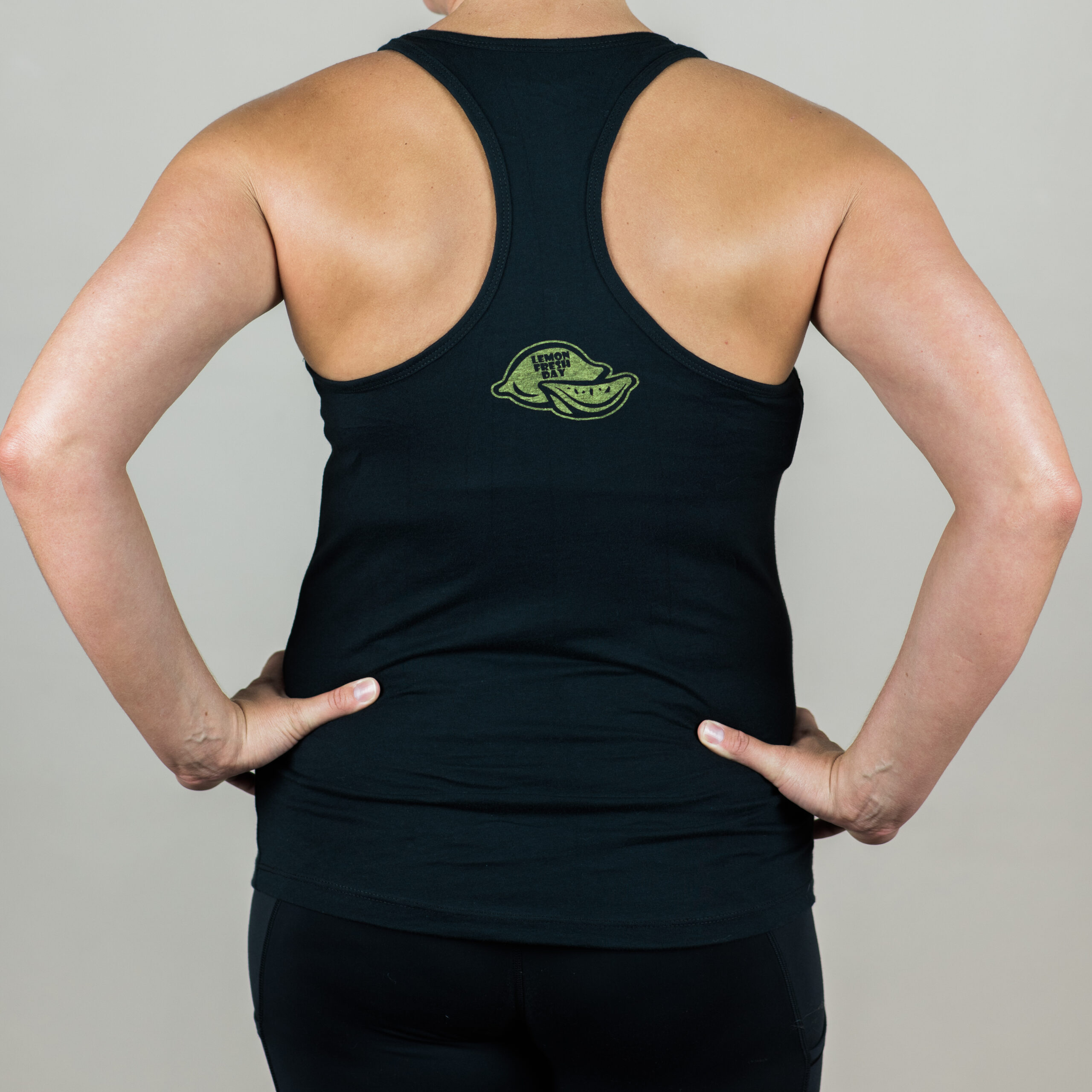 Women’s LFD Tank Top – Black – Lemon Fresh Day